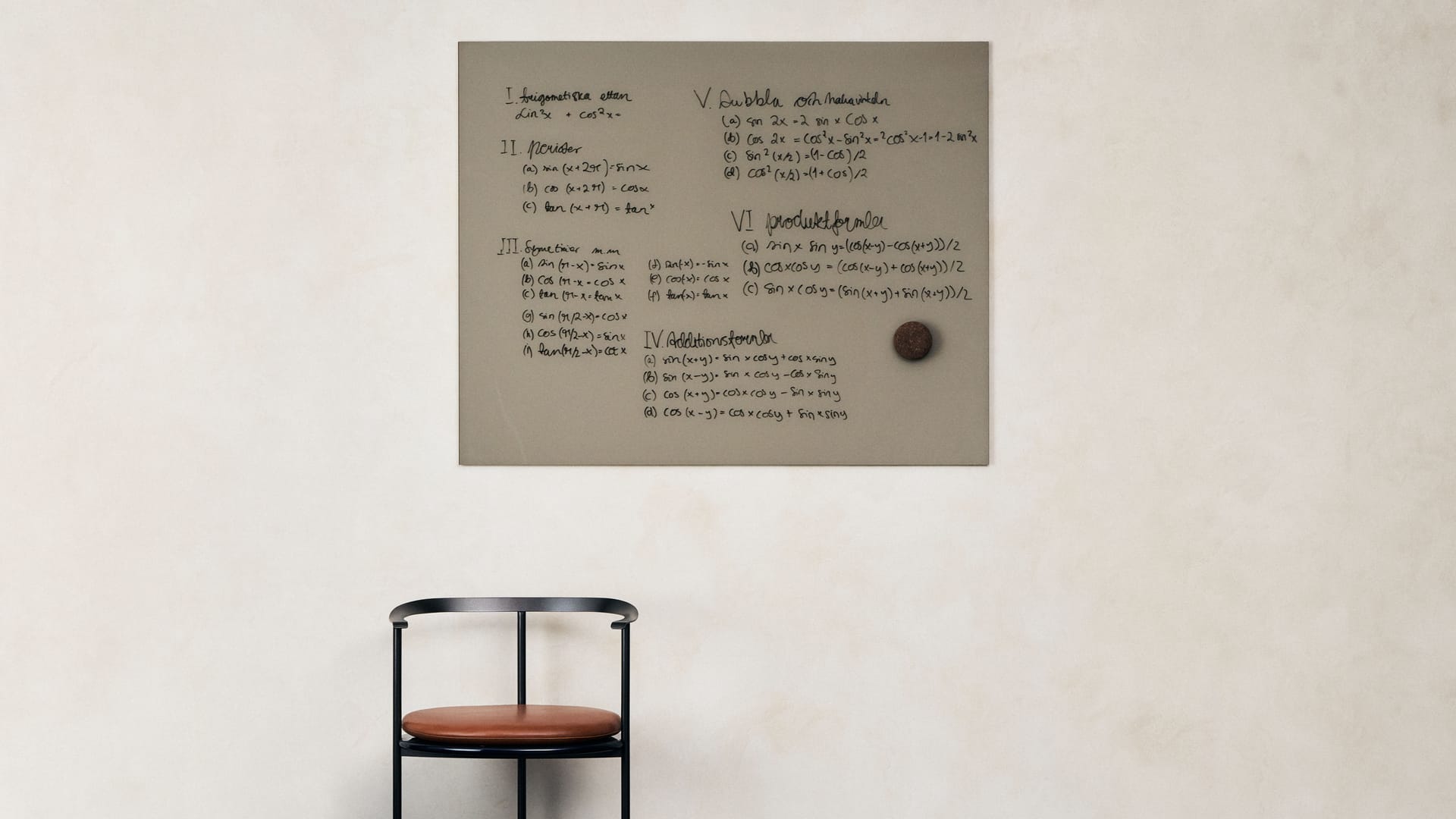 Mood Wall. Classic magnetic glass dry erase whiteboard in 24 colors ...