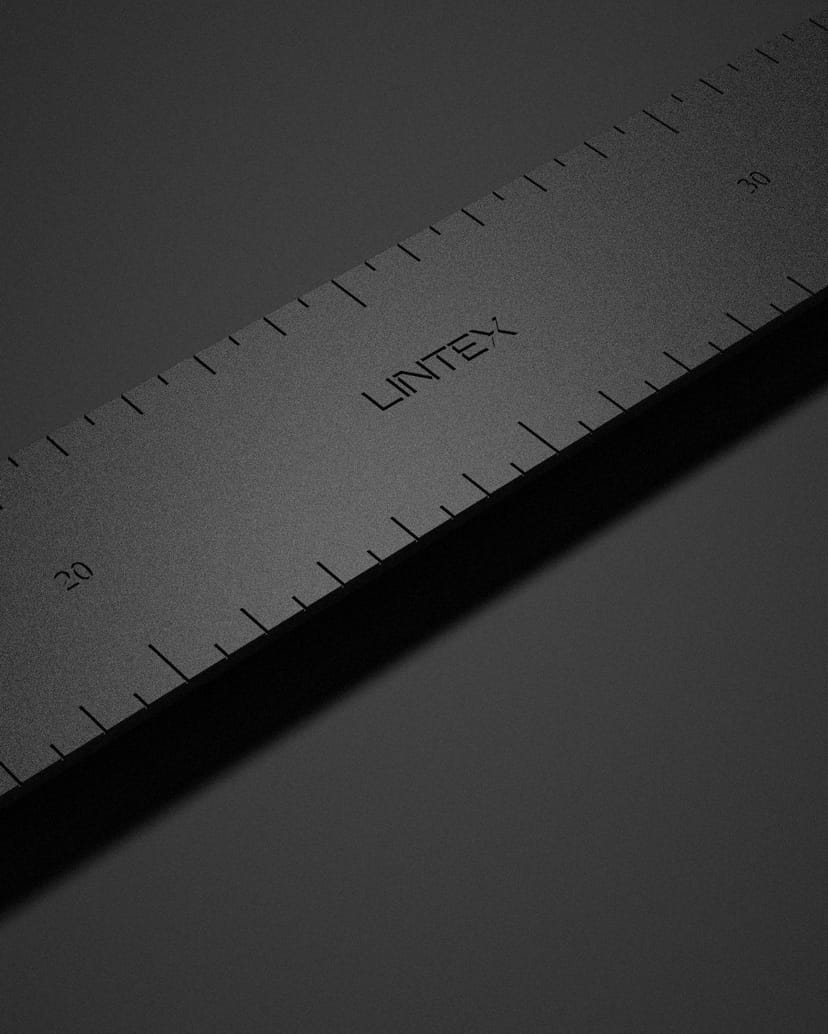 Trace Ruler (New). Magnetic whiteboard ruler in anodised aluminium ...