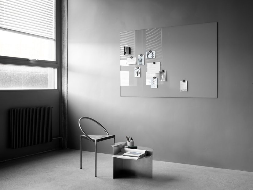 Mood Wall. Classic magnetic glass dry erase whiteboard in 24 colors ...