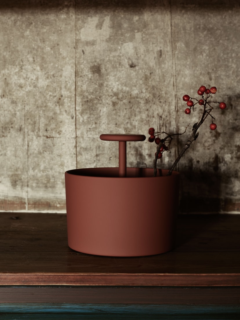 Bowl toolbox. Freestanding pen cup. | LINTEX